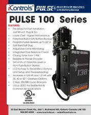 Get the Pulse and Manaras commercial door operators